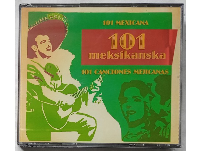 VARIOUS  -  4CD BOX  SET  101  MEKSIKANSKA
