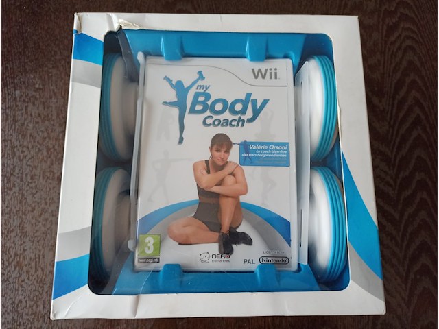 nintendo wii my body coach novo ispravno sa slika