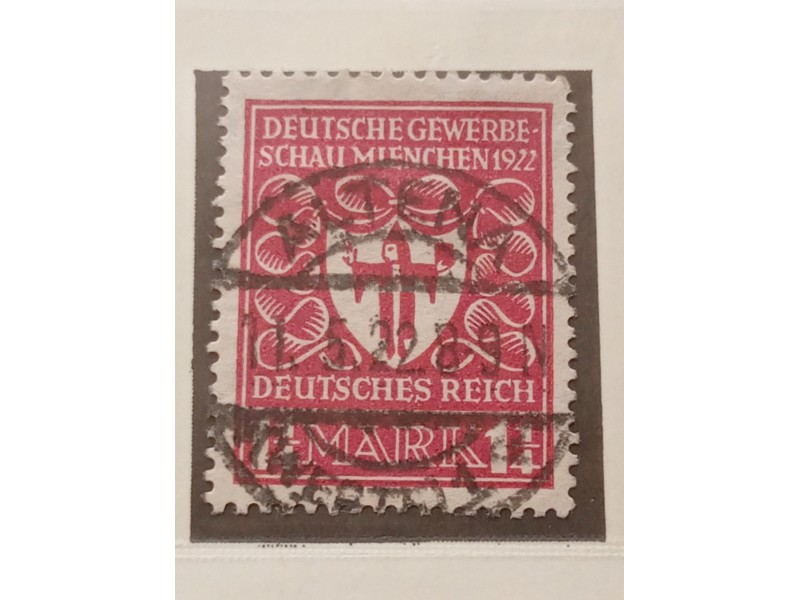 Deutsches Reich - Nemačka - 1922.godine