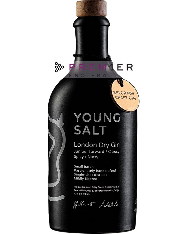 Young Salt London Dry Gin 0.50l