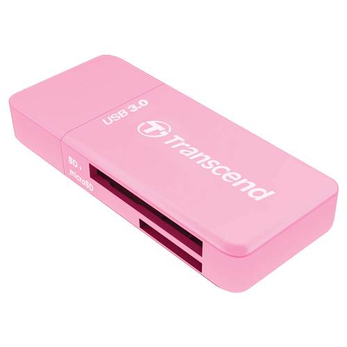 TRANSCEND USB3.0/3.1 čitač kartica (Roze) - TS-RDF5R