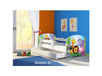 ACMA II deciji krevet 180 x 80F + GRATIS DUSEK dezen 1