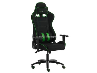 Gejmerska stolica crna/zelena