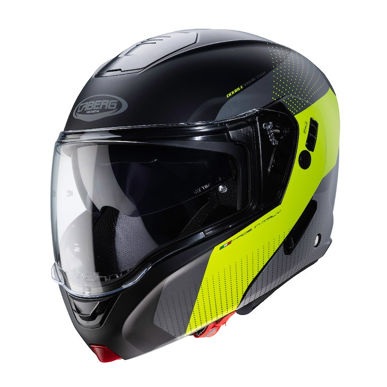 CABERG HORUS SCOUT MATT BLACK/YELLOW FLUO/ANTHRACITE/SILVER