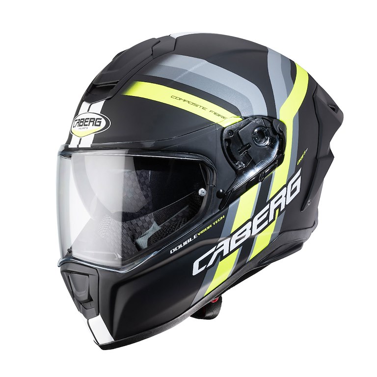 CABERG DRIFT EVO VERTICAL MATT BLACK/YELLOW FLUO/ANTHRACITE