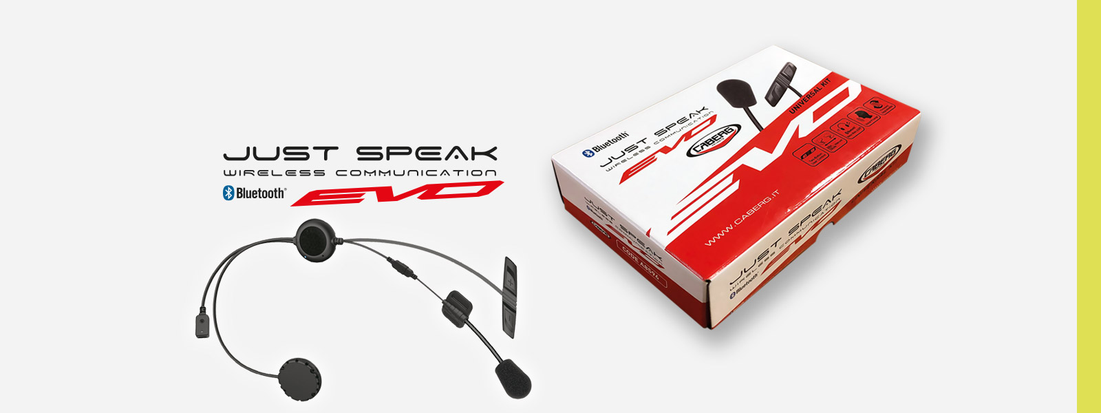 CABERG JUST SPEAK EVO BLUETOOTH UNIVERSL KIT