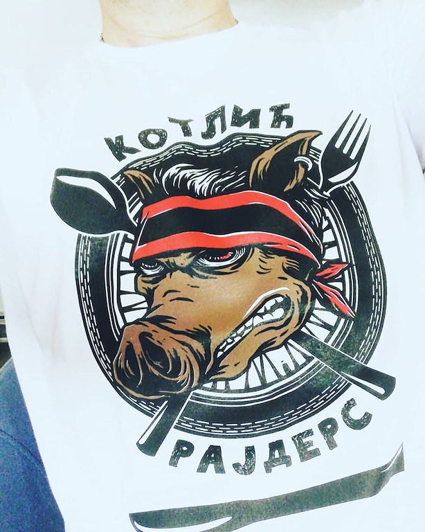 Moto majica Kotlić Rajders