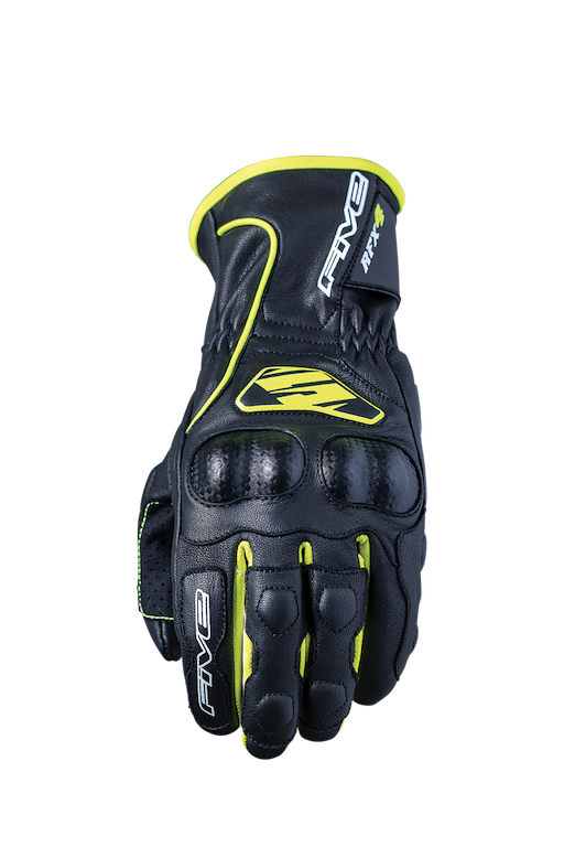 FIVE MOTO RUKAVICE RFX4 BLACK/FLUO YELLOW