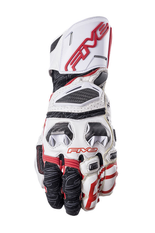 RFX RACE RUKAVICE White / Red