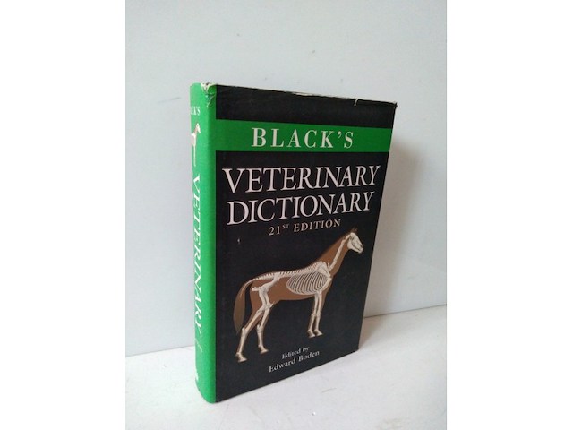 Black’s Veterinary Dictionary, 21. Ed