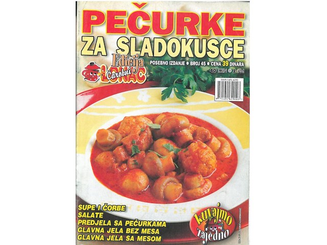 PECURKE ZA SLADOKUSCE BROJ 45