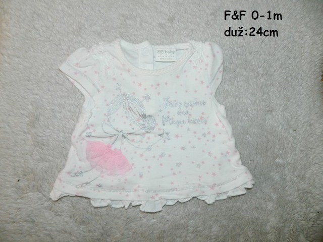 F&;F prelepa majica 0-1 M-kao NOVA
