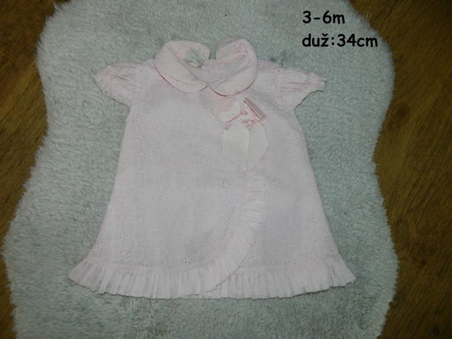 Prelepa elegantna, čipkasta bluza 3-6 M-kao NOVA