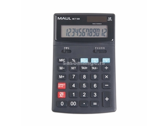 Stoni poslovni kalkulator MAUL MCT 500, 12 cifara MAUL crna