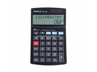 Stoni poslovni kalkulator MAUL MTL 600, 12 cifara MAUL crna