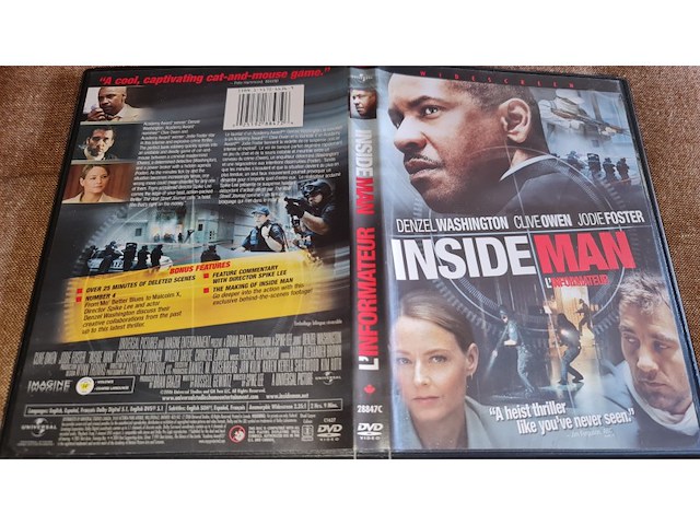 Inside man DVD