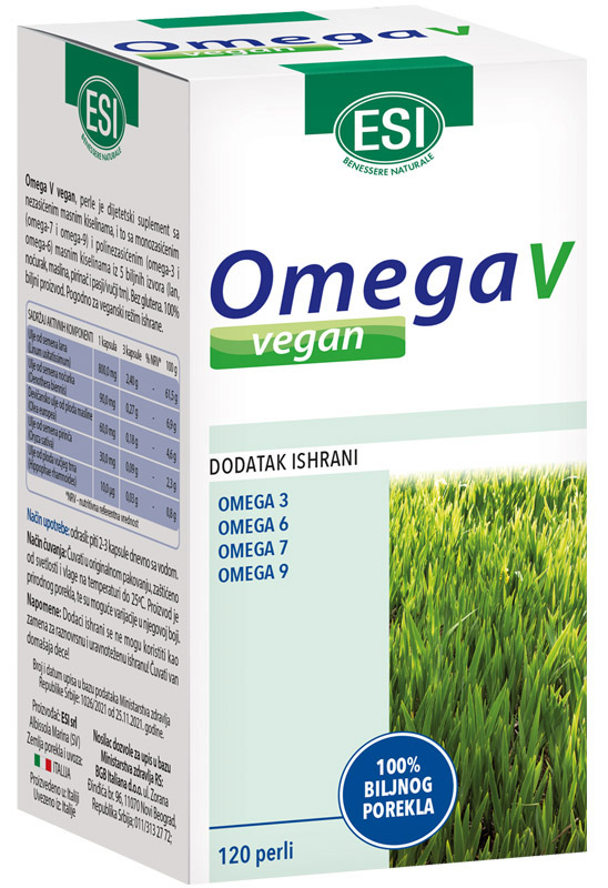 Omega V  VEGAN – omega 3, 6, 7 i 9