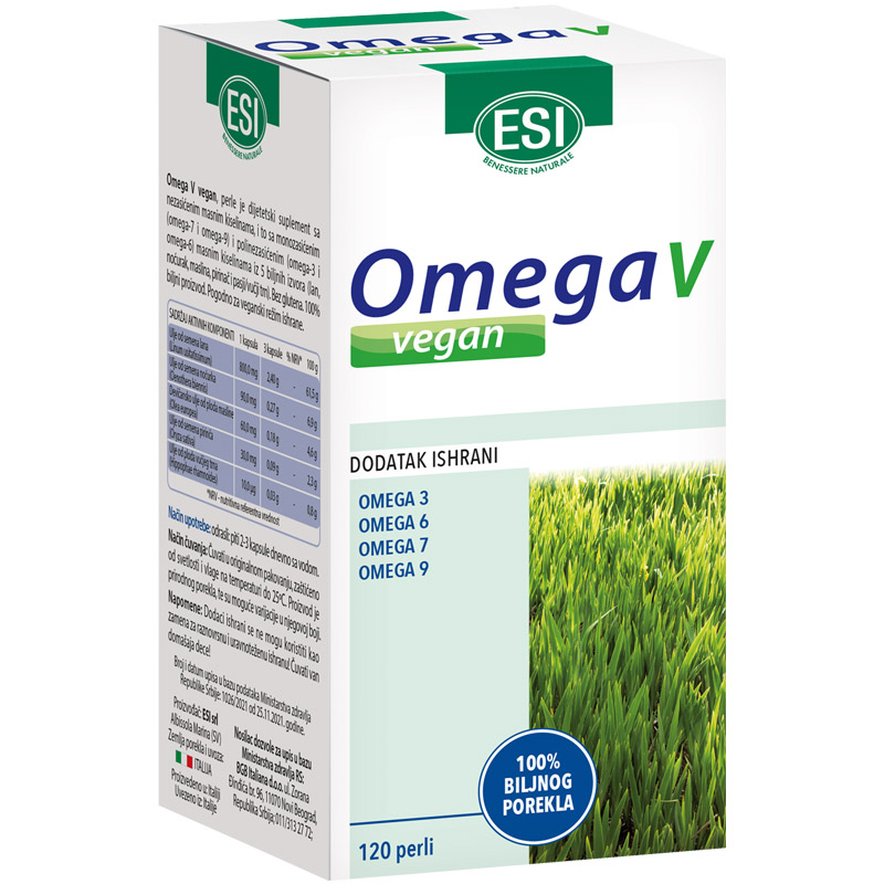 Omega V – vegan - omega 3, 6, 7, 9