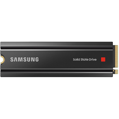 Samsung 980 PRO Heatsink, 1TB M.2 PCIe 4.0 SSD/Solid State Drive | MZ-V8P1T0CW