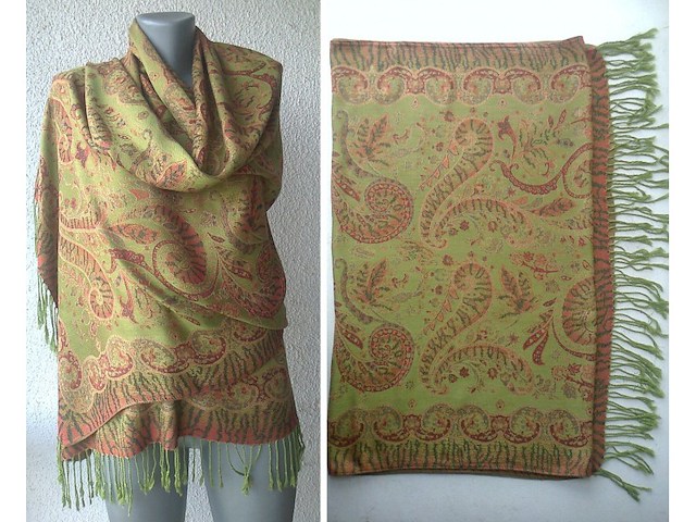 ešarpa kao pashmina 176x70 cm