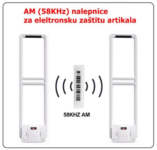 Zujalice – AM nalepnice (58KHz) za elektronsku zaštitu