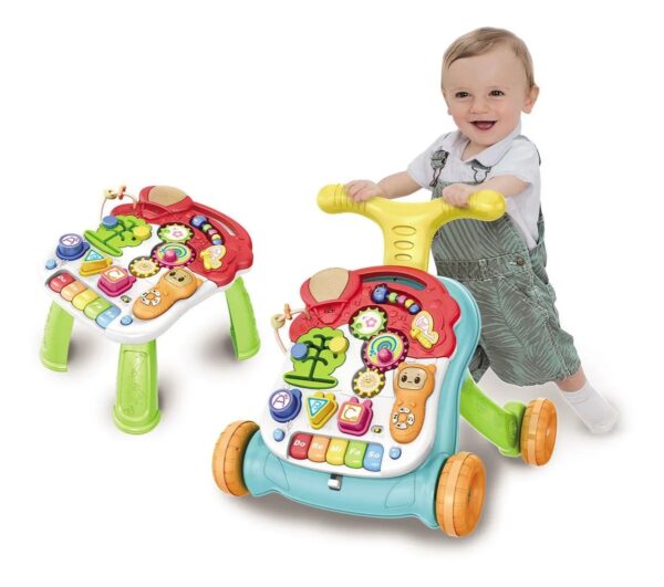 Hodalica za bebe Walk ‘n’ Learn 3u1 zelena, kkb30062