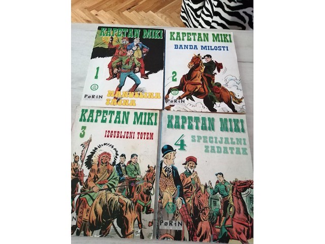 Kapetan Miki (Porin - A4 format) 1-4