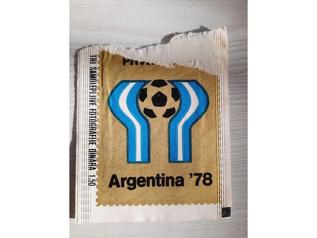 ARGENTINA 78 PRAZNA KESICA