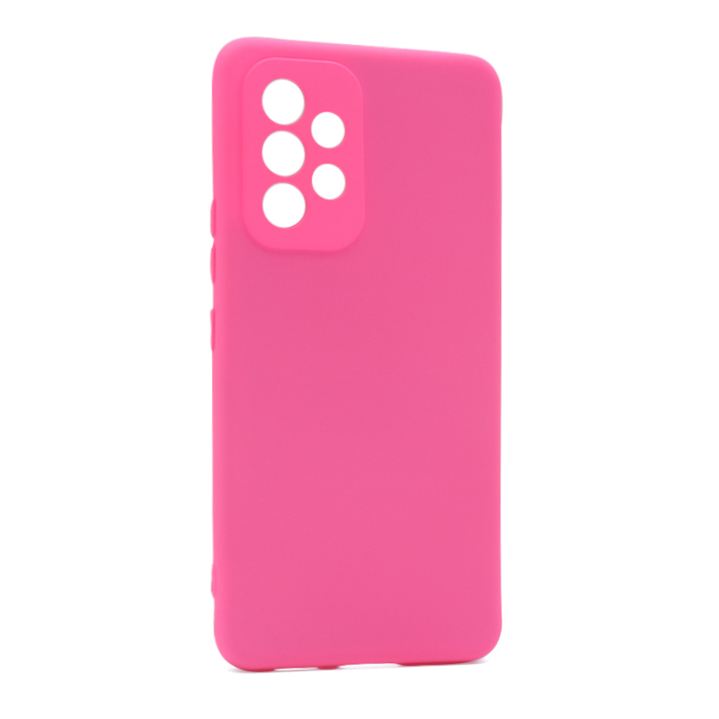 Futrola Soft Silicone za Samsung A536B Galaxy A53 5G pink
