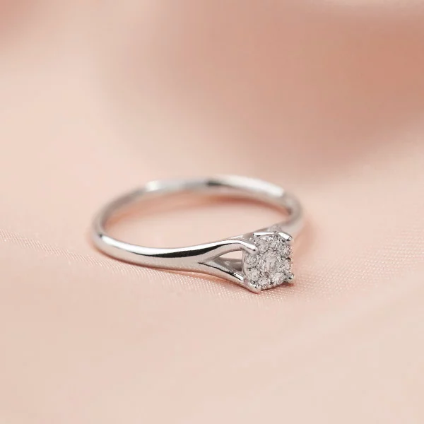 Verenički prsten, dijamanti i belo zlato, 236