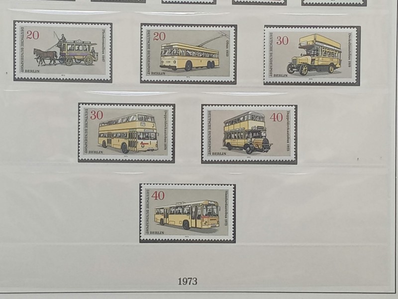 Prevozna Sredstva - Nemačka 1973.g - Autobusi -