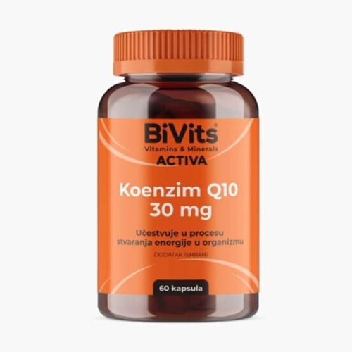 Bivits Activa koenzim Q10 30mg, 60 kapsula