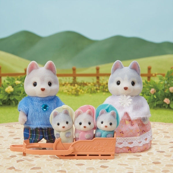 Sylvanian Husky Family EC5636