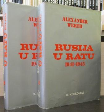 RUSIJA U RATU (1941-1945) – ALEXANDER WERTH u 2 knjige