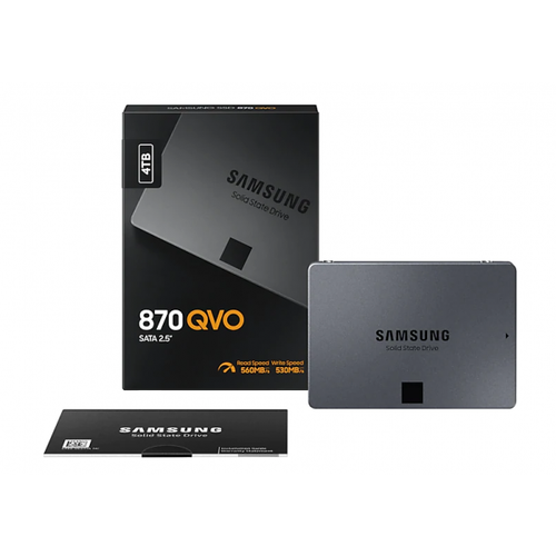 SSD Samsung 4TB 870 QVO MZ-77Q4T0BW