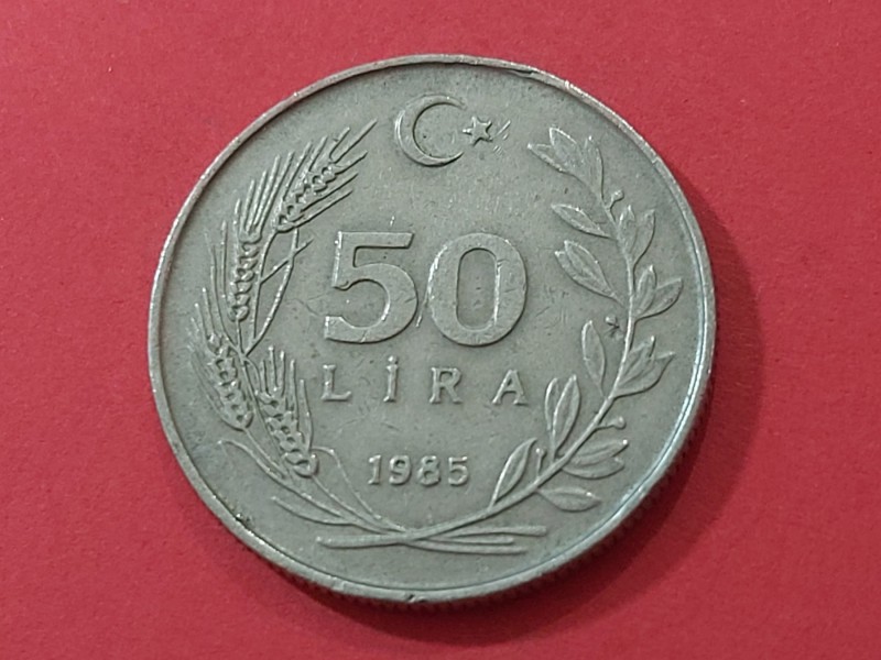 Turska - 50 lira 1985 god