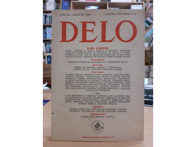 DELO - KARL JASPERS