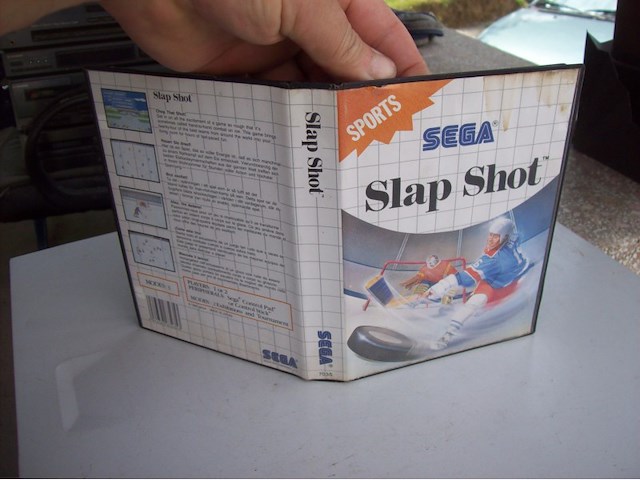 Slap Shot SEGA MASTER SYSTEM + kutija + upustvo - Japan