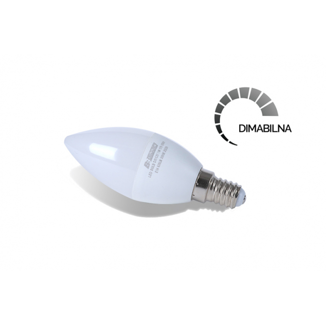 LED SIJALICA S11 DIM C37 5W E14 3000K