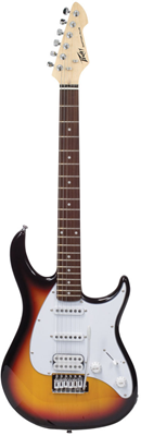 Peavey Raptor Plus Sunburst električna gitara