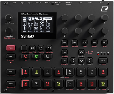 Elektron Syntakt ritam mašina i synthesizer