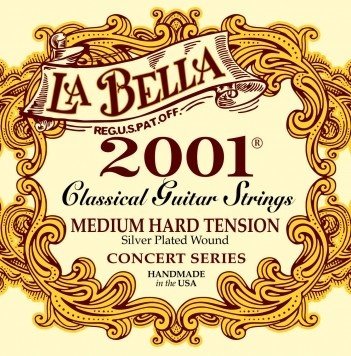 La Bella 2001 Hard Tension Žice za klasičnu gitaru