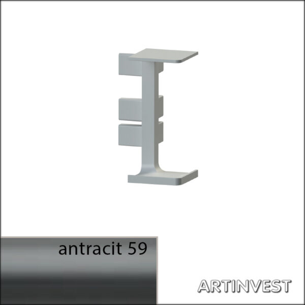 Spoljašnji ugao 90* GOLA G38 – Antracit 59