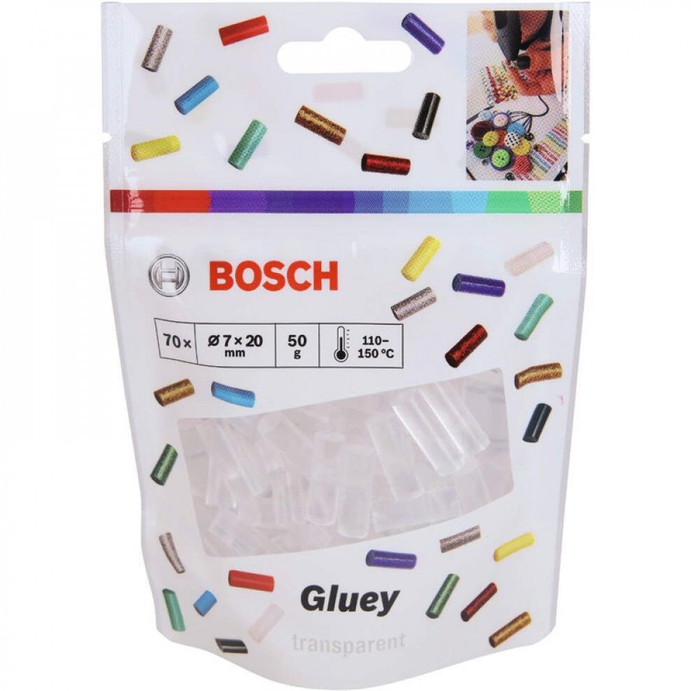 BOSCH Gluey štapićiTransparentni 2608002004