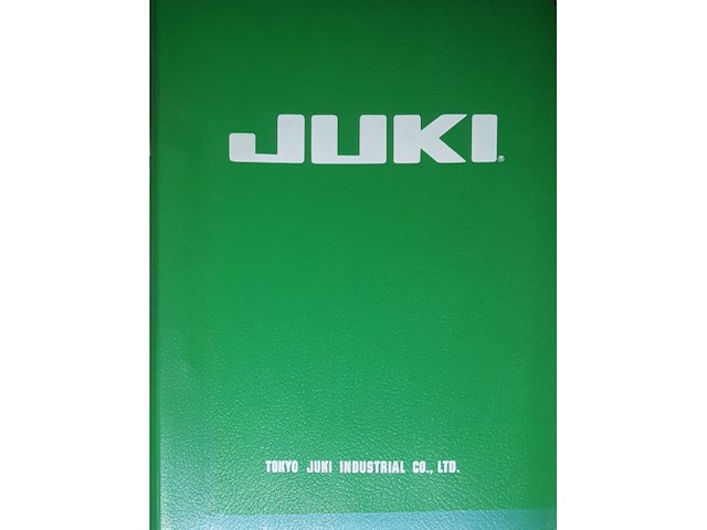Katalog Mašina Za Tekstilnu Industriju `JUKI` Japan