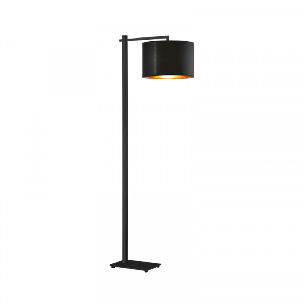 MURANO PODNA LAMPA 1XE27 CRNA