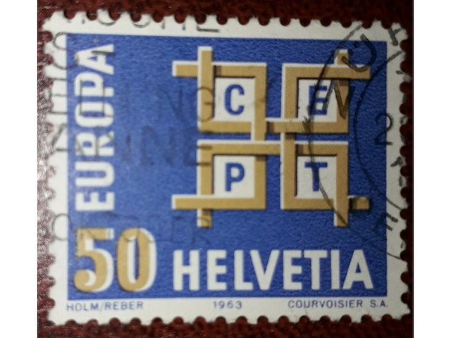 Helvetia 1963 EU  Cept