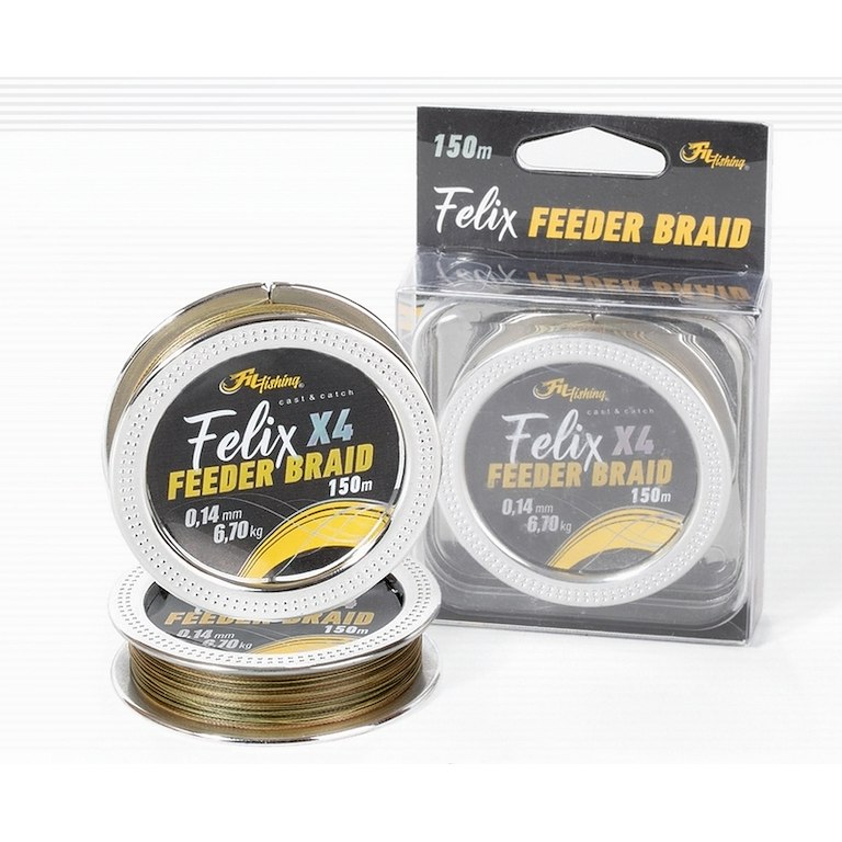 FIL FISHING FELIX FEEDER BRAID 150M