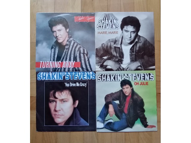 Shakin` Stevens-Komplet Od 4 Single Ploče (Holland)