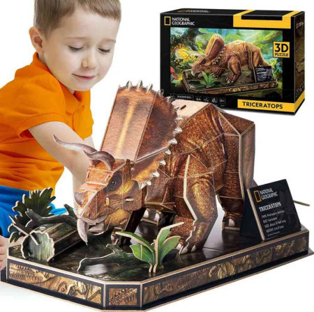 Cubicfun puzzle triceratops ds1052h ( CBF210526 )